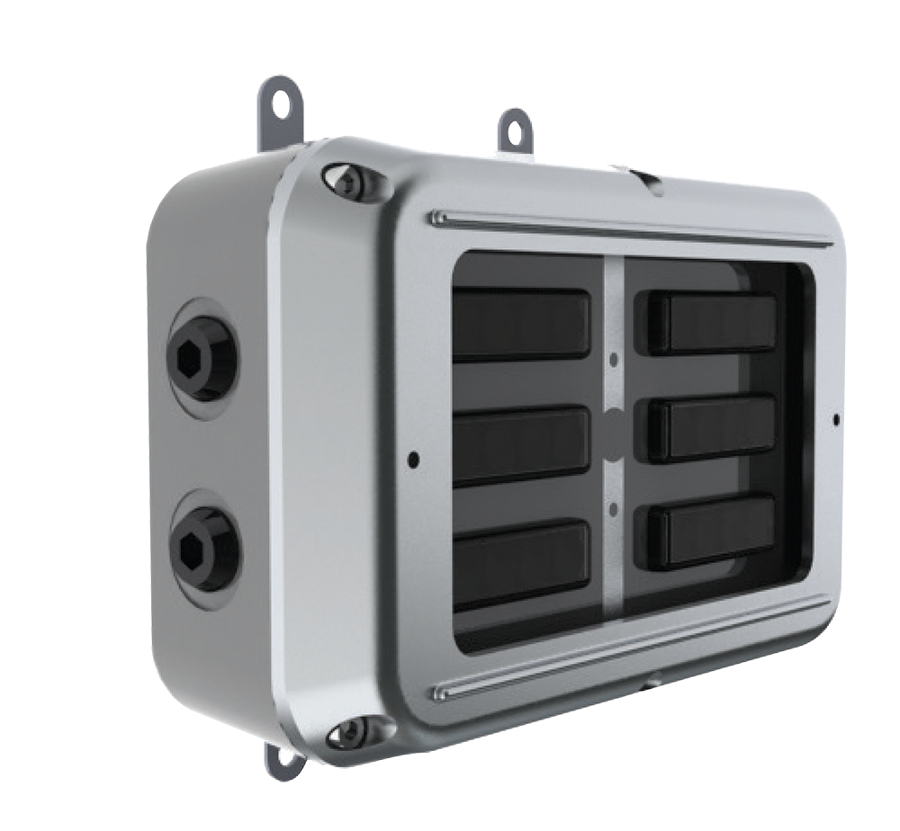 LED Hazardous Area Bulkhead Lighting Range - HAZX Nero Bulkhead Portable